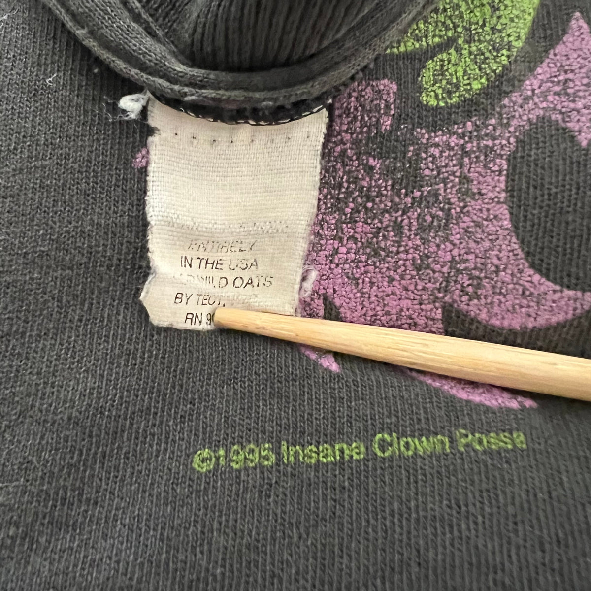 1995 Insane Clown Pose "Riddle Box" Vintage Promo Tee Shirt – Zeros Revival