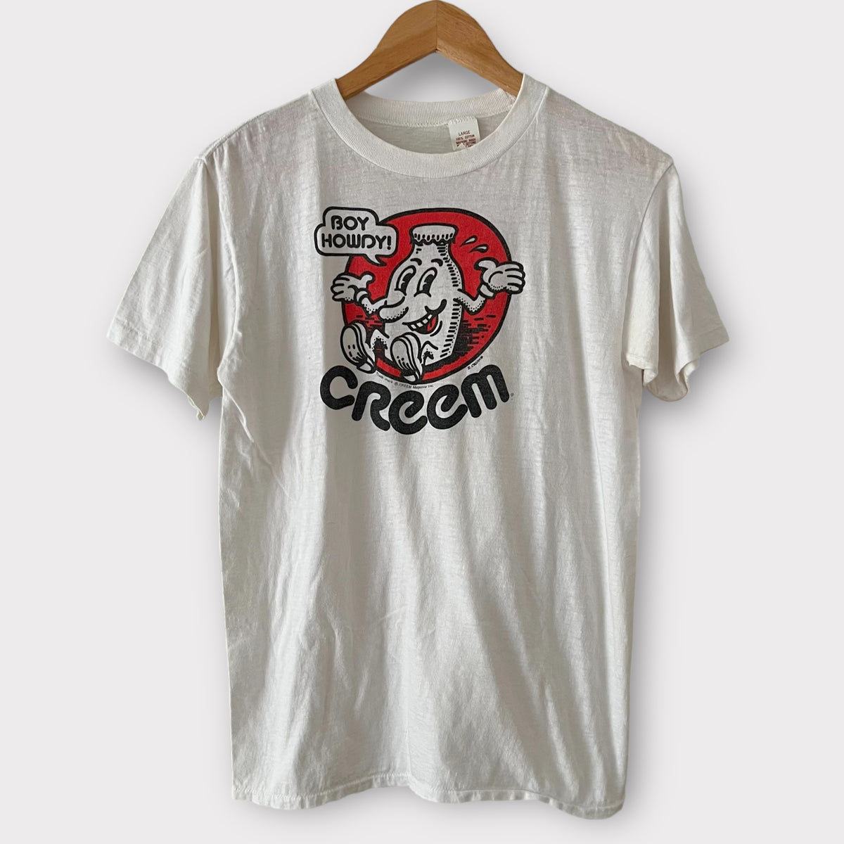 1970s Creem Magazine ":Boy Howdy" Vintage Promo Tee Shirt – Zeros Revival