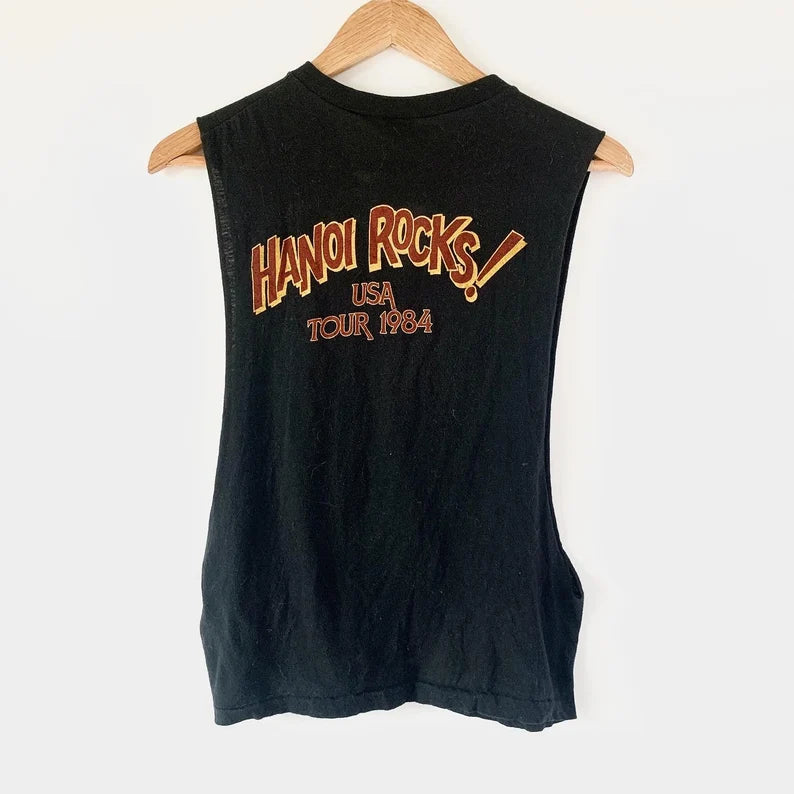 1984 Hanoi Rocks Vintage Tour Tee Shirt – Zeros Revival